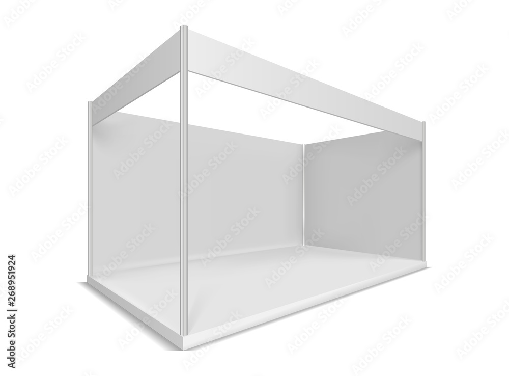 Trade show booth Stock Vector | Adobe Stock