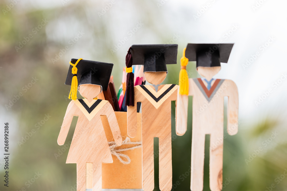 education learning concept, university knowledge achievement for study ...