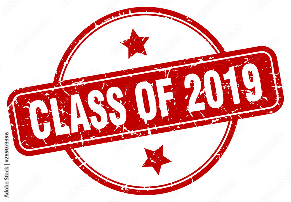 class of 2019 sign Stock Vector | Adobe Stock