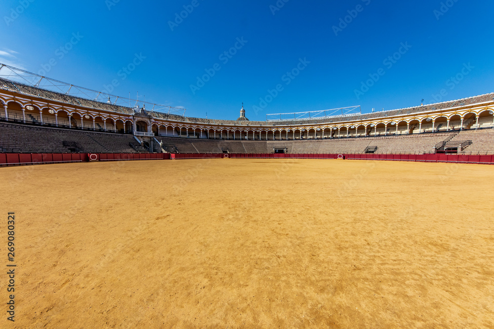 bullring in seville spain Stock Photo | Adobe Stock