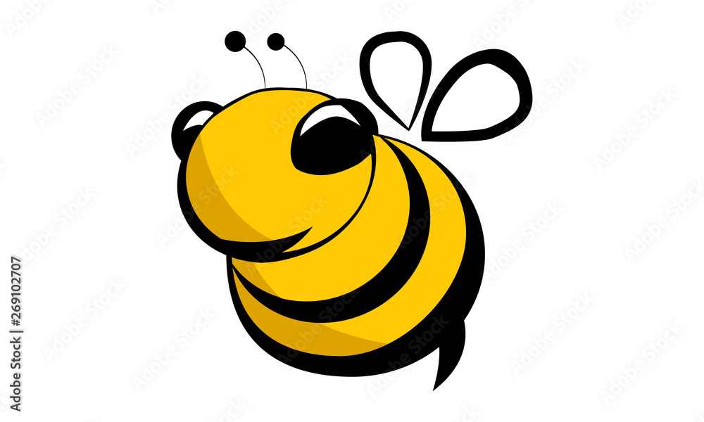 Bee Stock Vector Adobe Stock