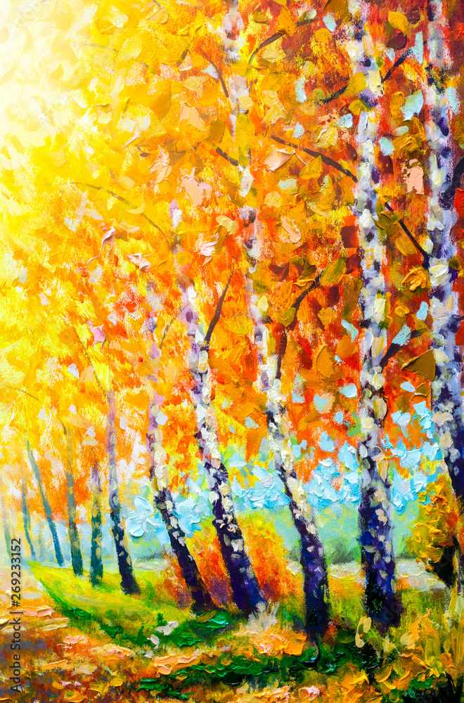 Abstract Autumn Paintings