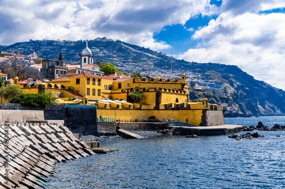 Old castle in Funchal, capital city of Madeira Stock Photo | Adobe Stock