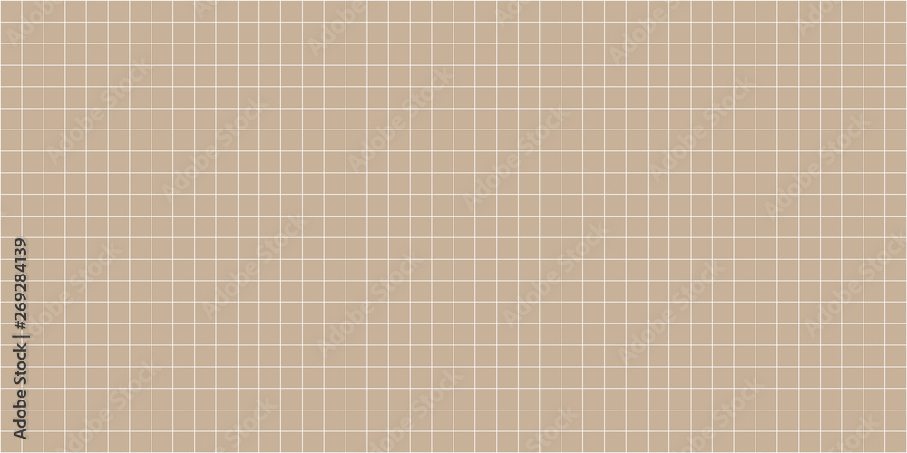 grid square graph line full page on brown paper background, paper grid ...