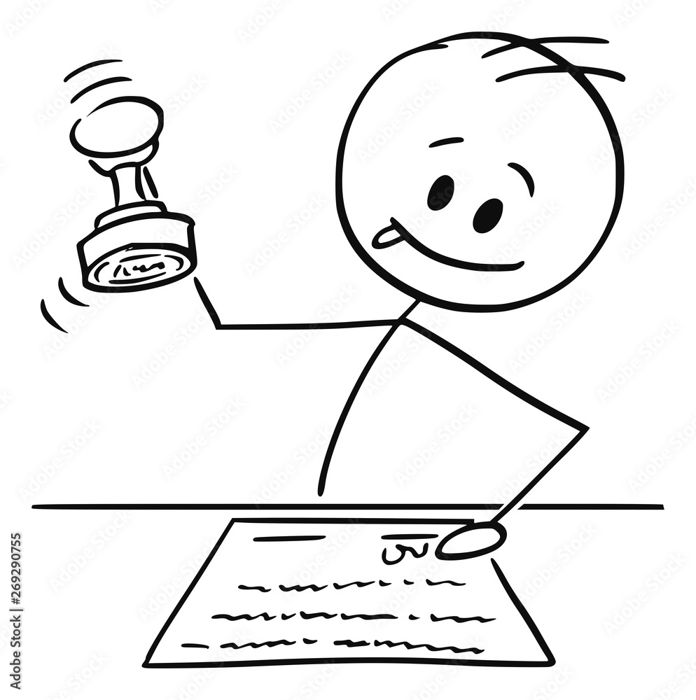 Vector cartoon stick figure drawing conceptual illustration of man ...