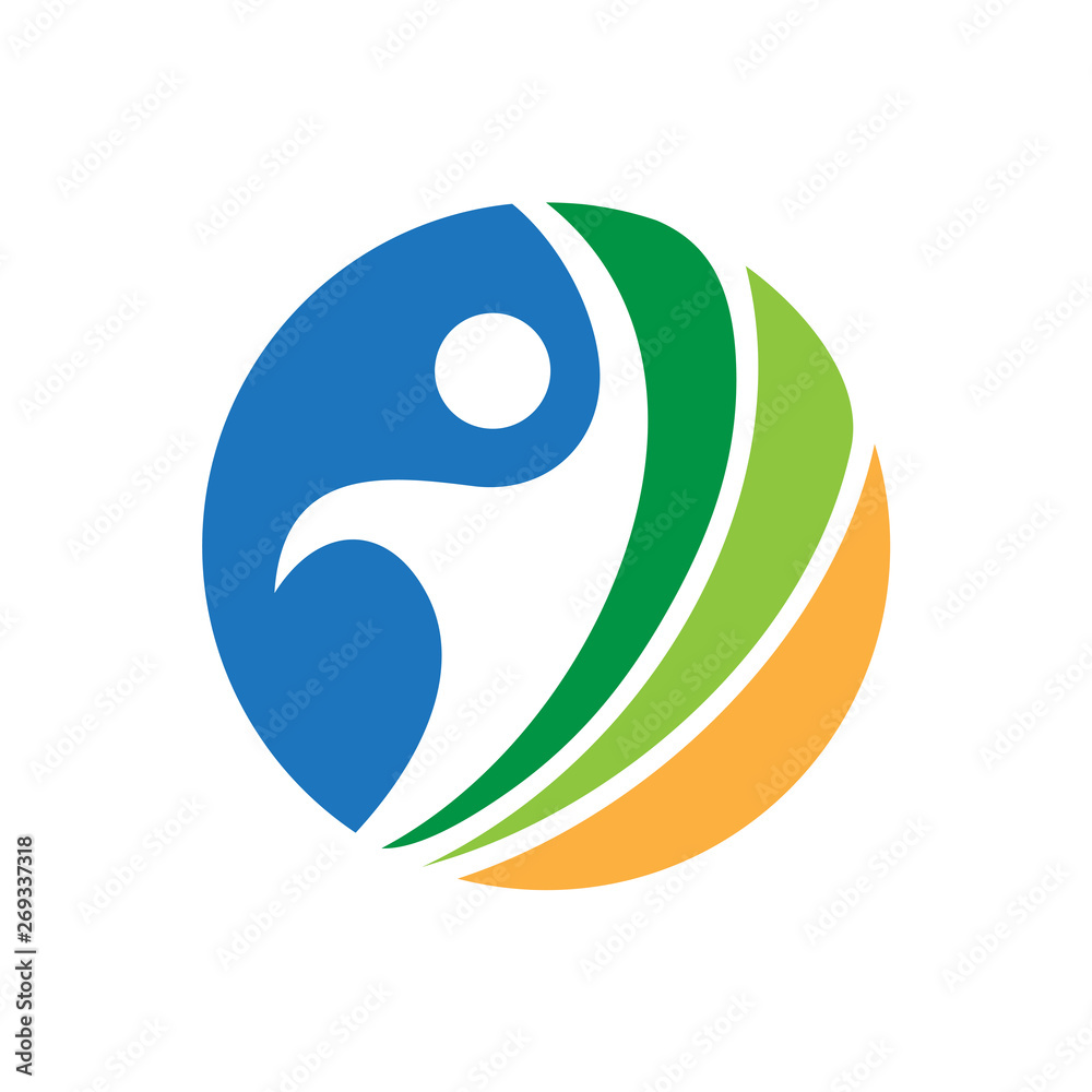 Round Shape Logo Design