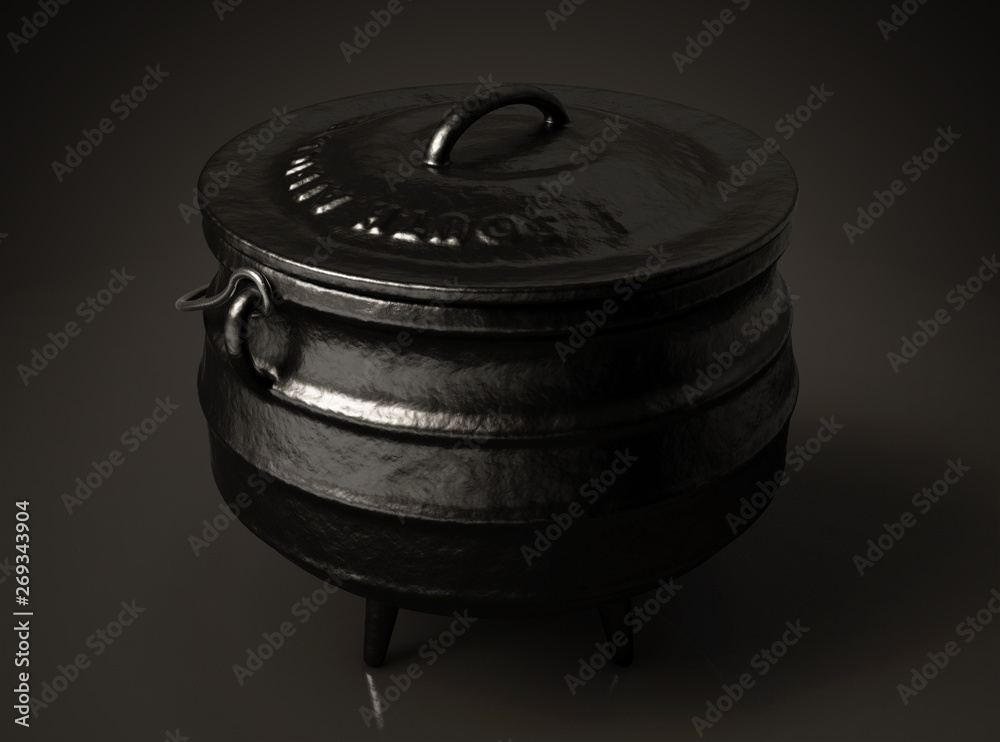 South African Potjie Pot Stock Photo | Adobe Stock