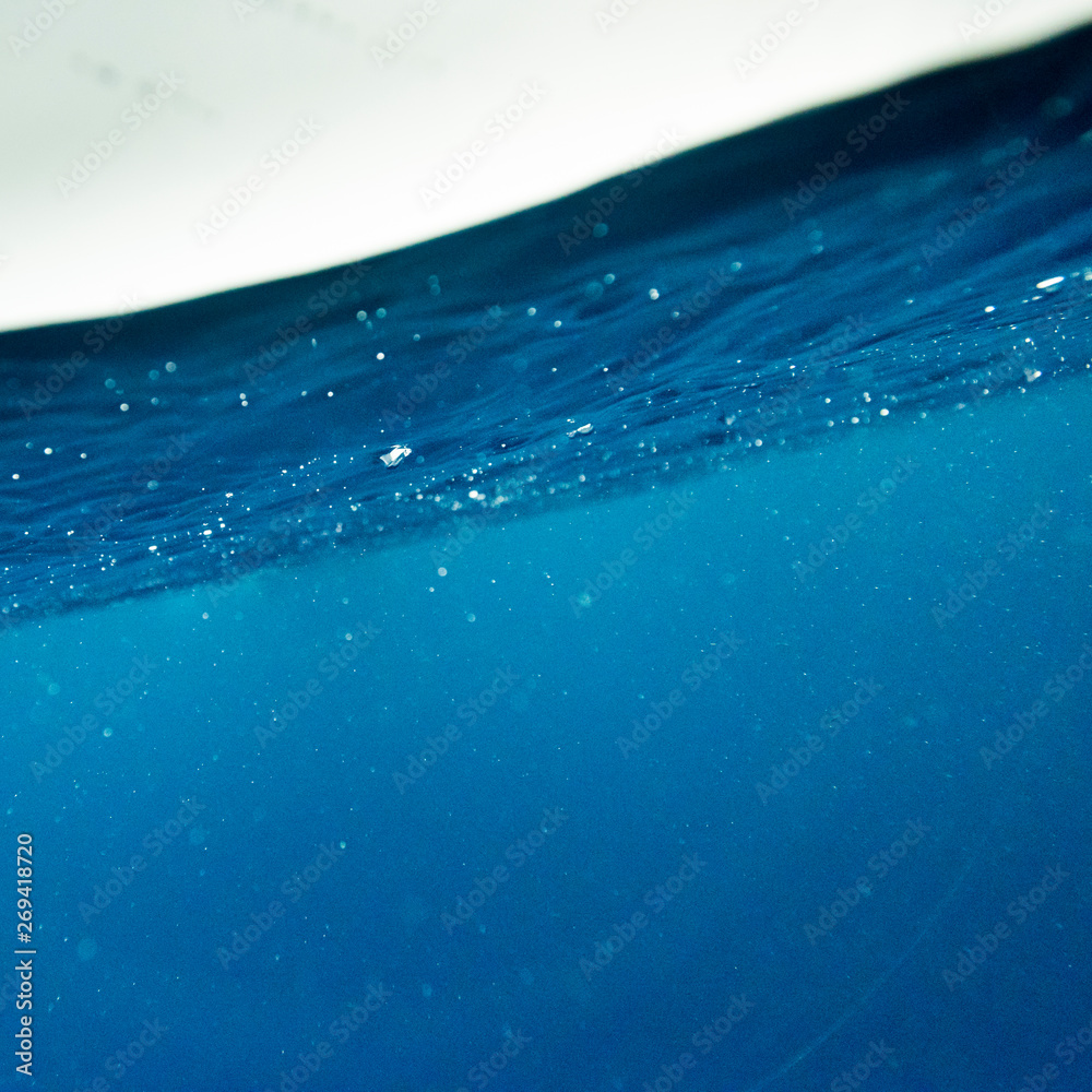 Ocean surface at Secret Spot, Turneffe Atoll, Belize Barrier Reef ...