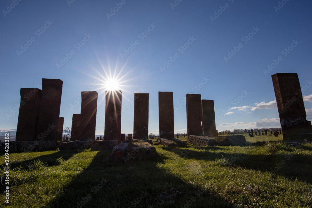 The Tombstones of Ahlat are famous for their dimension and design.The ...