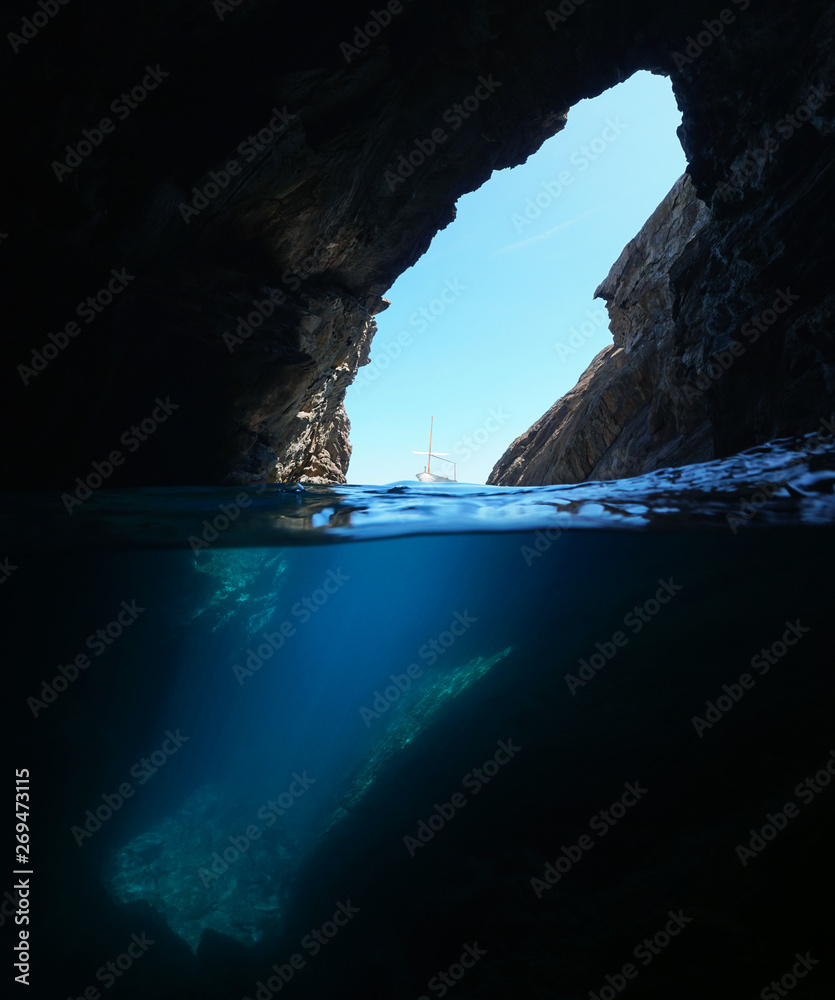 Inside Sea Caves