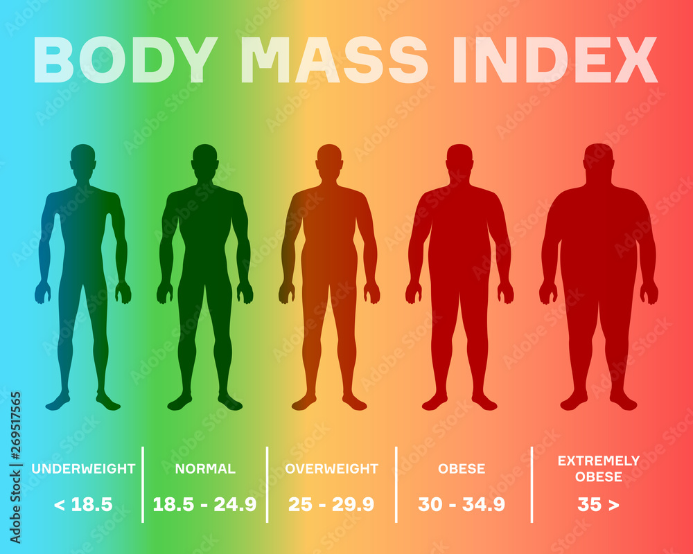 Vetor de characterizing male silhouettes for different stages of body ...