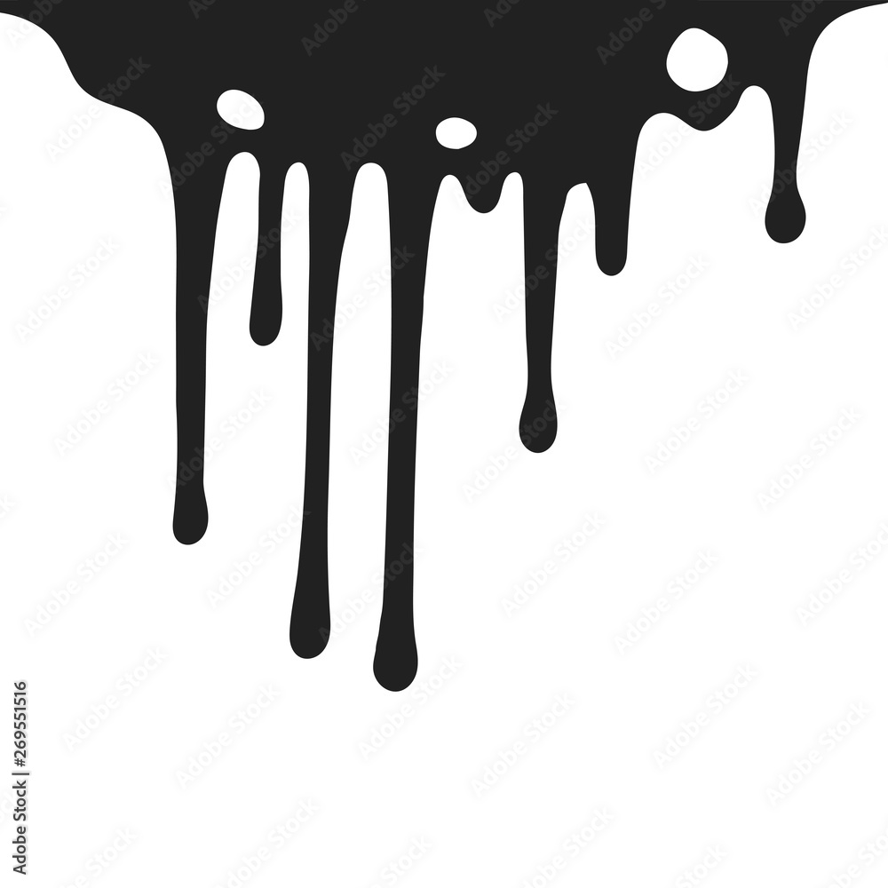 Grunge Drip Vector