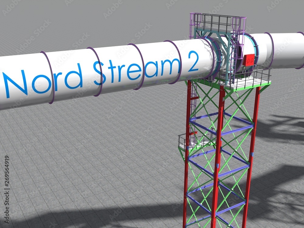 Nord stream 2. BIM model of an engineering project for the construction ...
