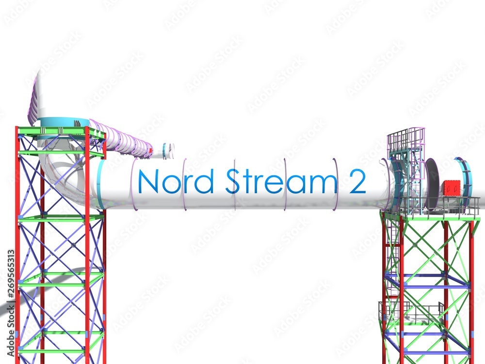 Nord stream 2. BIM model of an engineering project for the construction ...