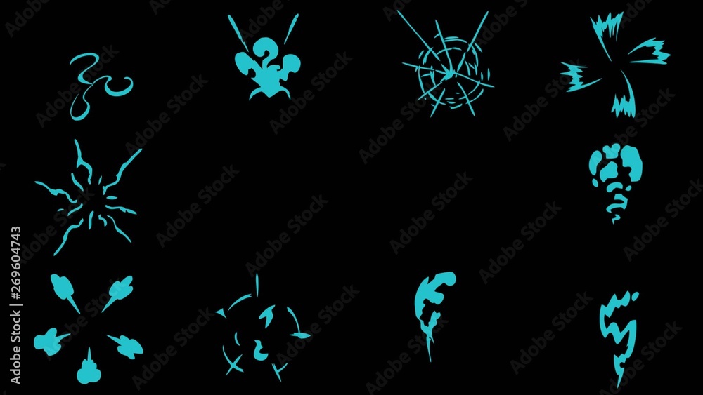 Impact Animations Pack 1 Stock Template | Adobe Stock