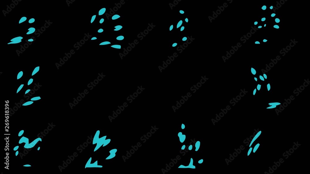 10 Water Splash Overlays 1 Stock Template | Adobe Stock