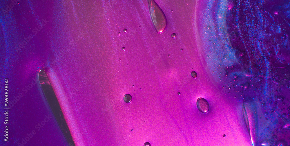 Textured gradient neon background slime Stock Photo | Adobe Stock