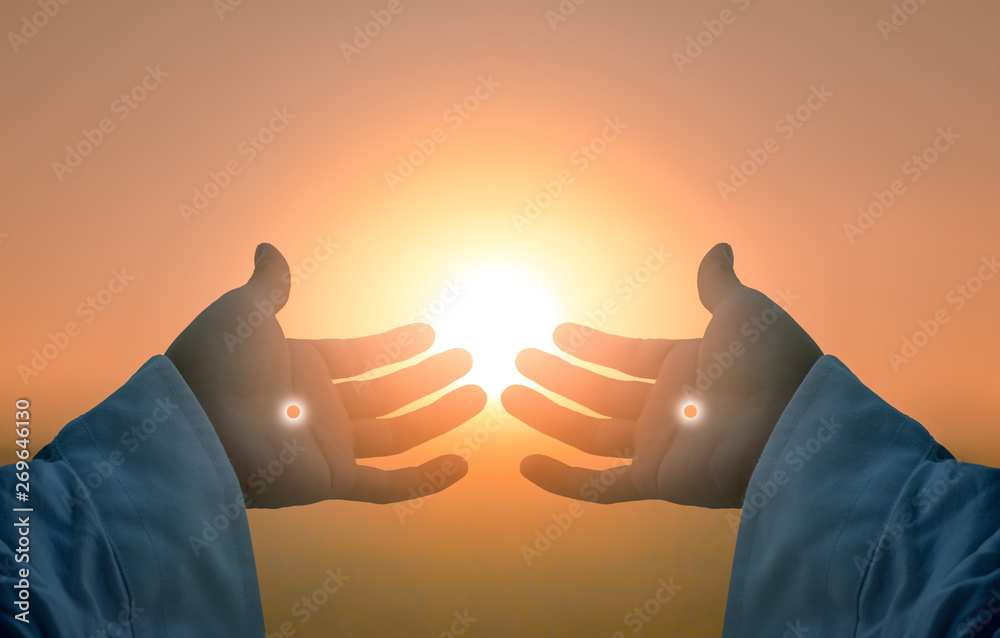 Jesus Christ Open Hands