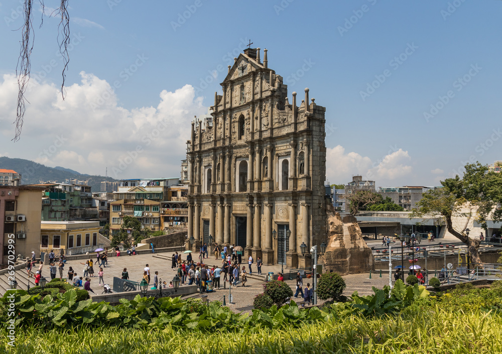 Macau, China - Portuguese colony until 1999, and a Unesco World ...
