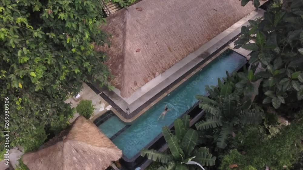 bird's-eye view of superb place for summer holiday, spa hotel with open ...