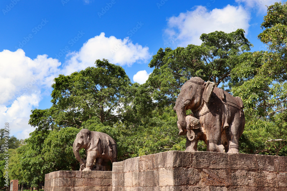 Konark Sun Temple in Odisha, India. Ancient ruin statue of Konark Sun ...