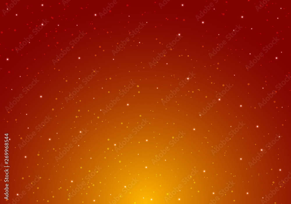 Night shining starry night sky with stars universe space infinity and ...