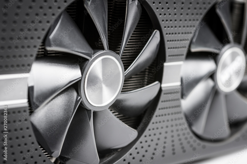 PC Gaming GPU Graphic Card Close Up Stock Photo | Adobe Stock