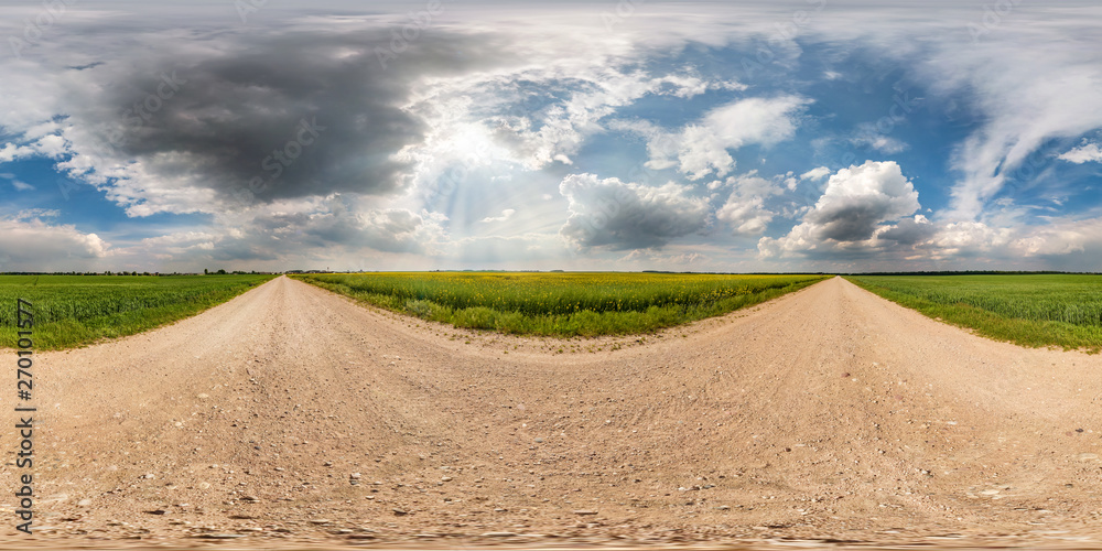 Foto de full seamless spherical hdri panorama 360 degrees angle view on ...