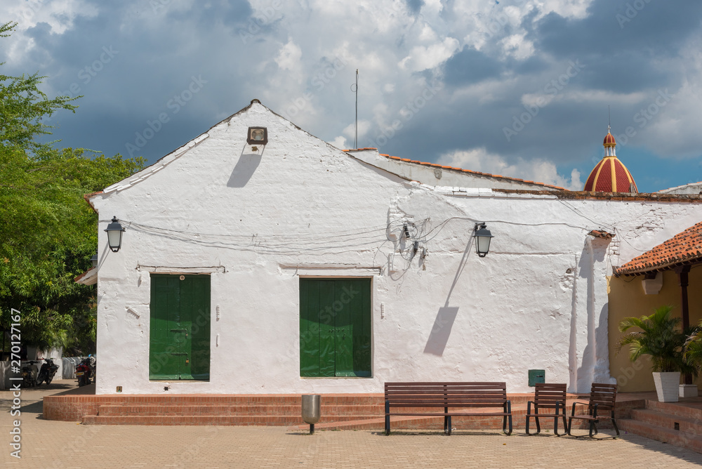 Santa Cruz de Mompox one of the historic cities of Colombia with ...