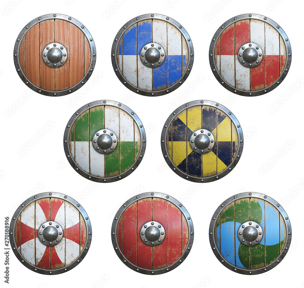 Viking Round Shields