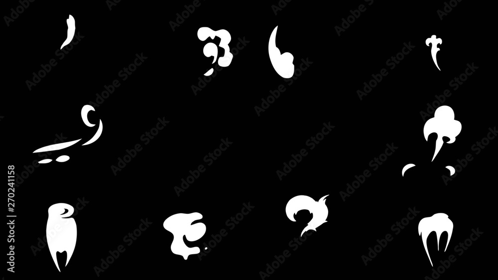 Smoke Animations Pack 4 Stock Template | Adobe Stock