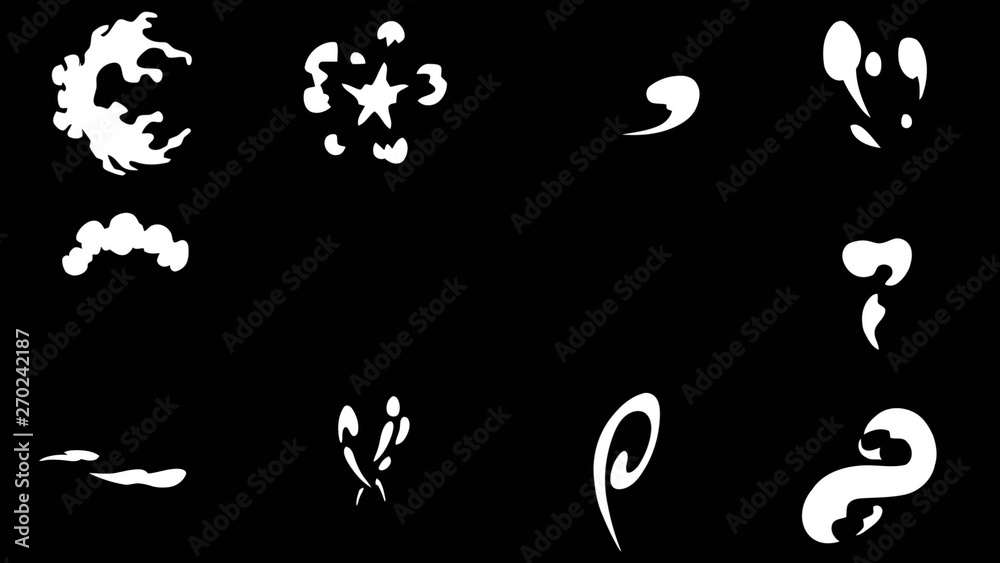 Smoke Animations Pack 7 Stock Template | Adobe Stock