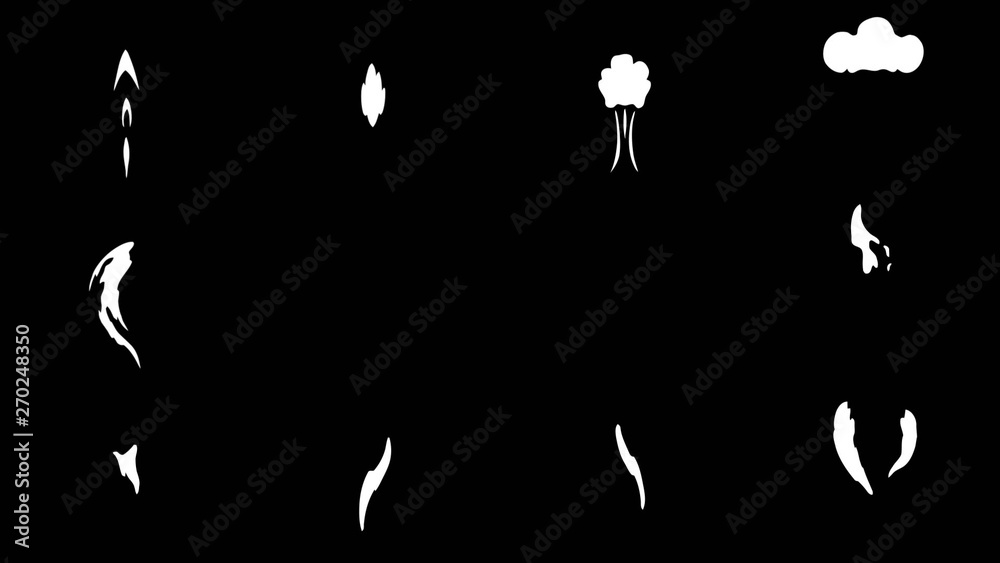 Smoke Animations Pack 3 Stock Template | Adobe Stock