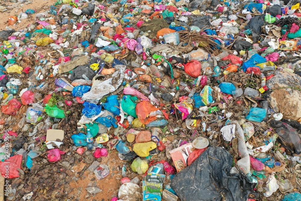 Plastic pollution crisis. Garbage sent to Malaysia for recycling is ...