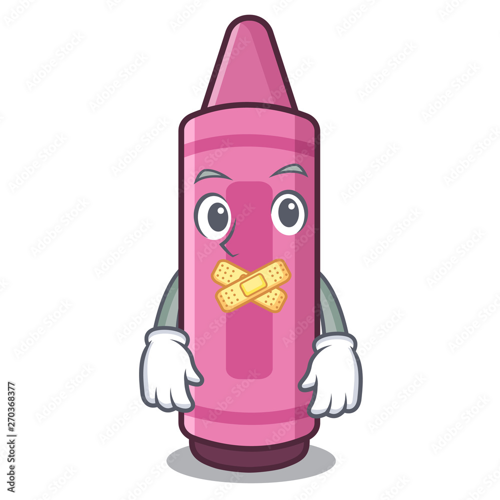 Color Pink Crayon