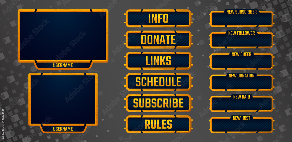 Gaming Donate Buttons