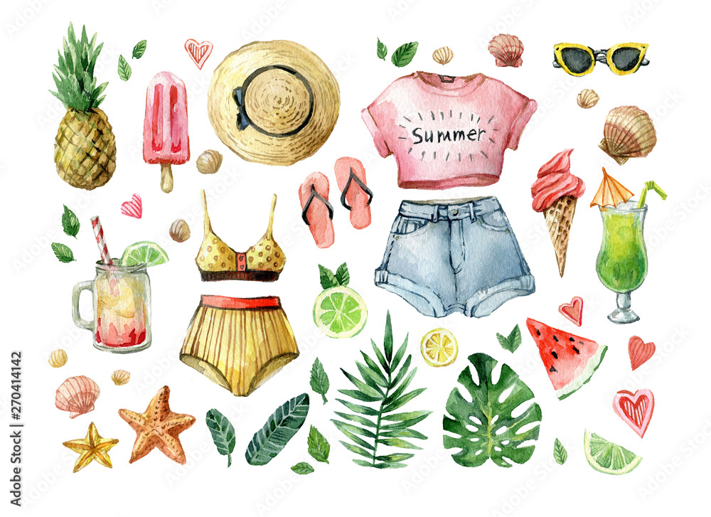Summer Clothes Clip Art