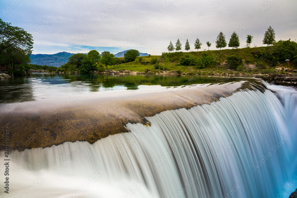 Montenegro, Brawly cijevna river waterfall known as niagara falls in ...