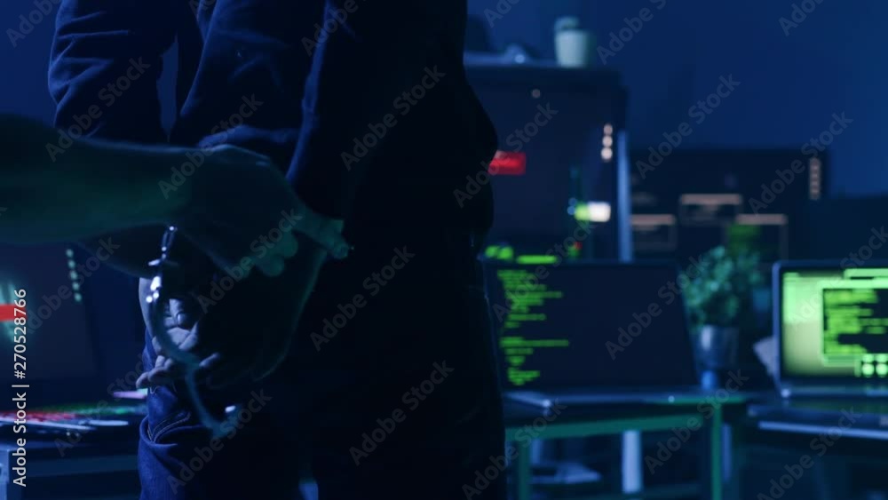 Dangerous computer hacker arrested by cyber security forces in the ...