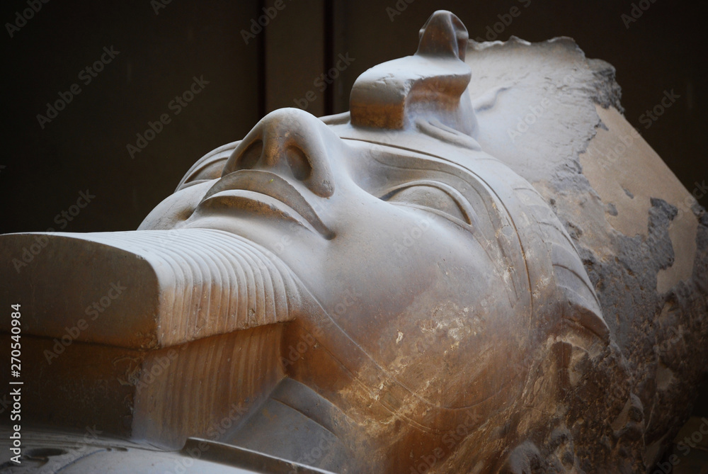 Face of Ramses II, Egypt Stock Photo | Adobe Stock