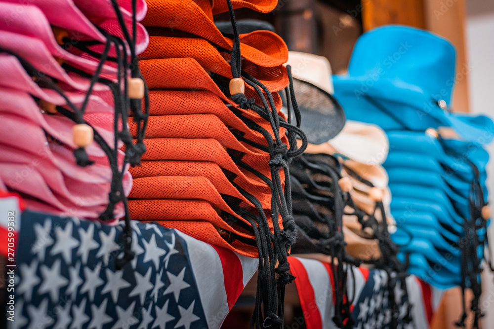 Female traditional cowboy hats, old american fabrics, rodeo gear ...