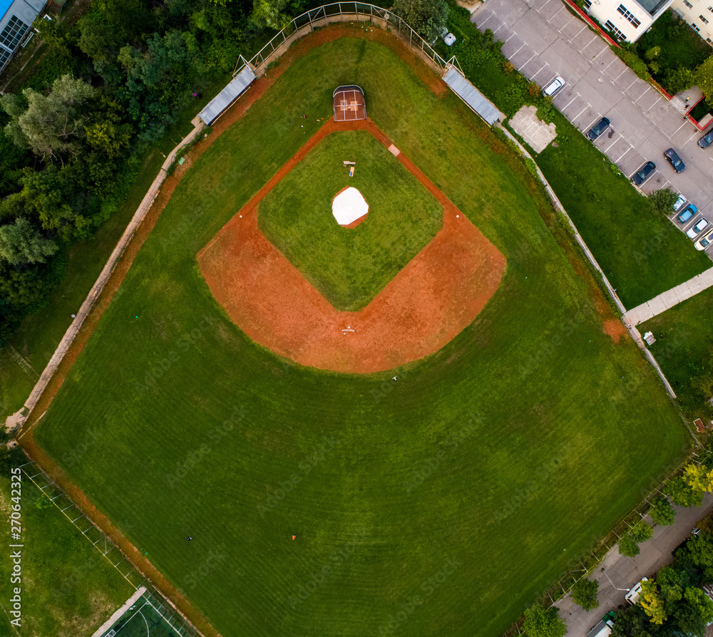Baseball field Stock Photo | Adobe Stock