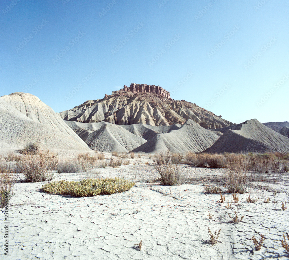 strange desert landscape Stock Photo | Adobe Stock