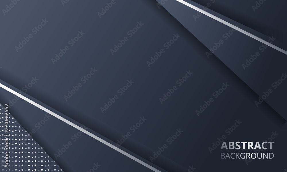 Abstract Dark Metallic Silver Frame Layout Tech Design Background ...