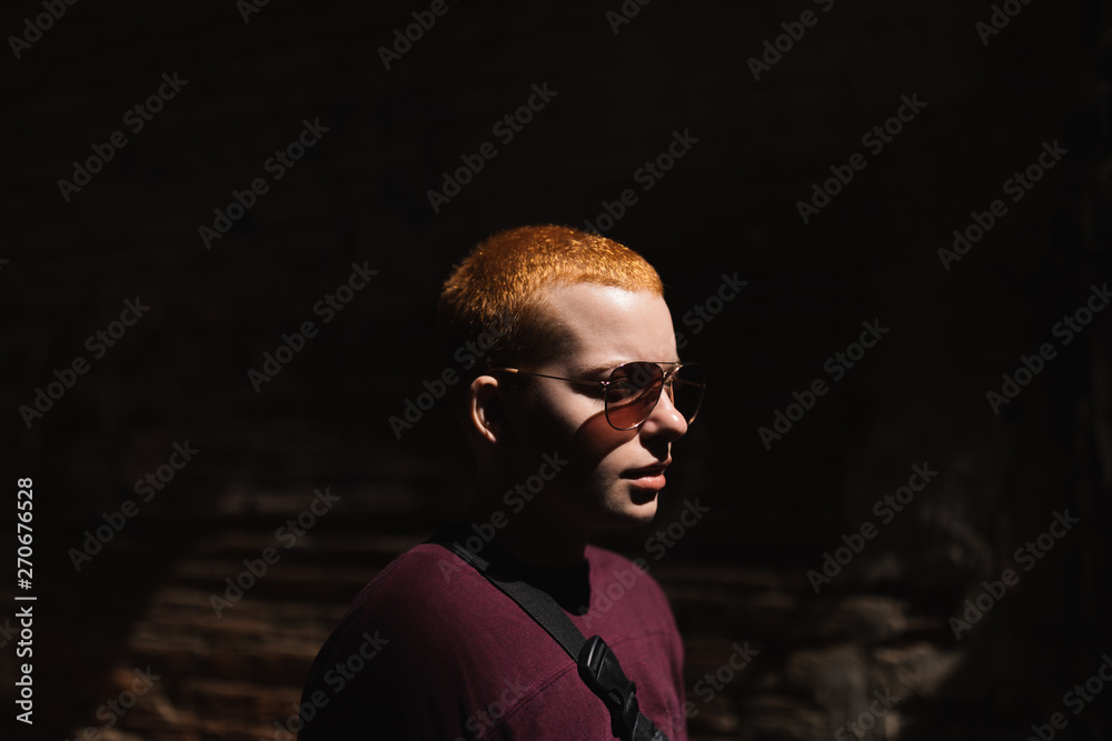 androgyne woman Stock Photo | Adobe Stock