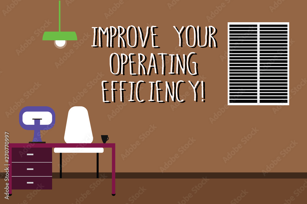 Word writing text Improve Your Operating Efficiency. Business concept ...