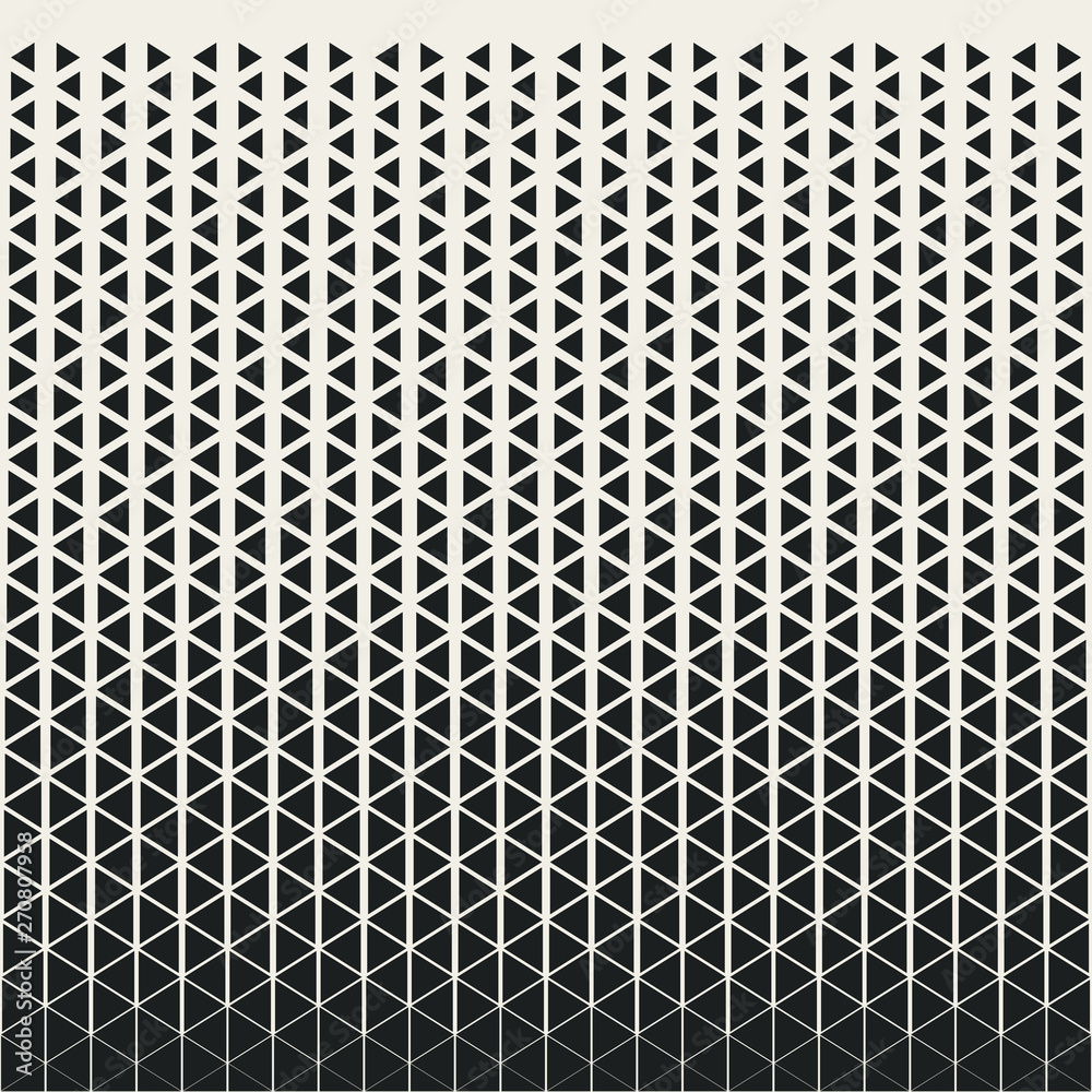 Hipster Triangle Pattern Background