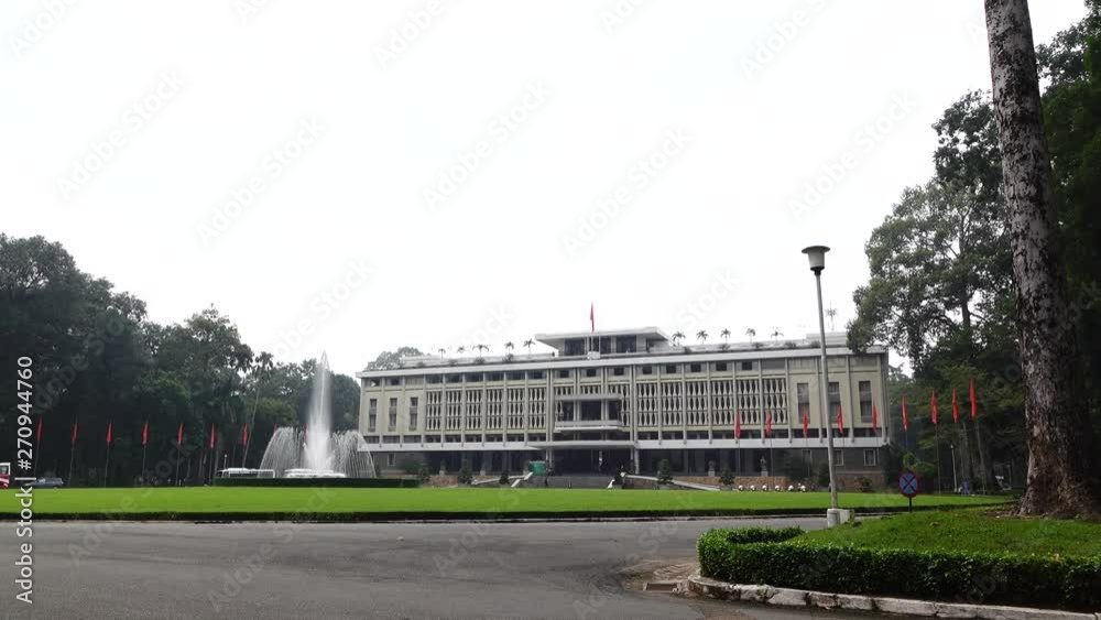 Independence Palace in Ho Chi Minh City in Viet Nam known as ...