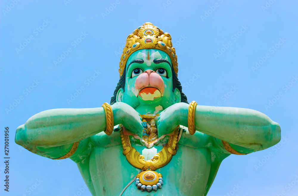 Hindu God Hanuman Statue