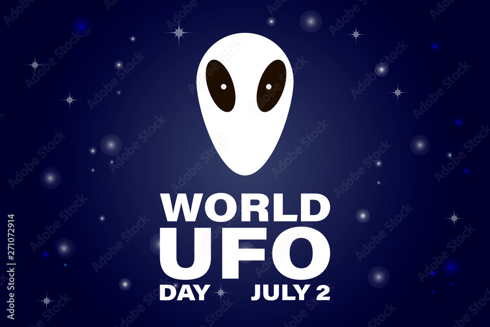 World UFO Day. Stock Illustration | Adobe Stock